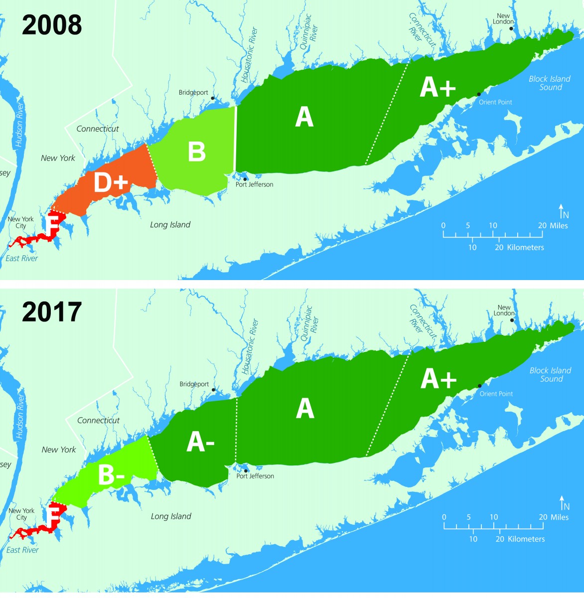 LIS RC 2008-2017 maps - Save the Sound