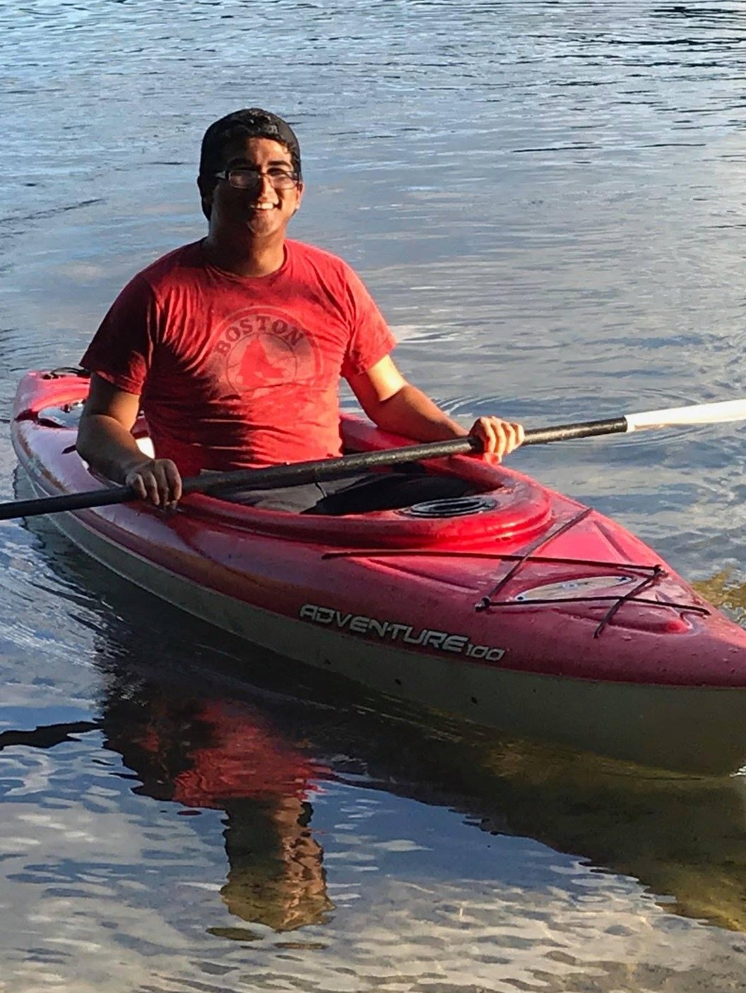 Alex Rodriguez kayak crop - Save the Sound