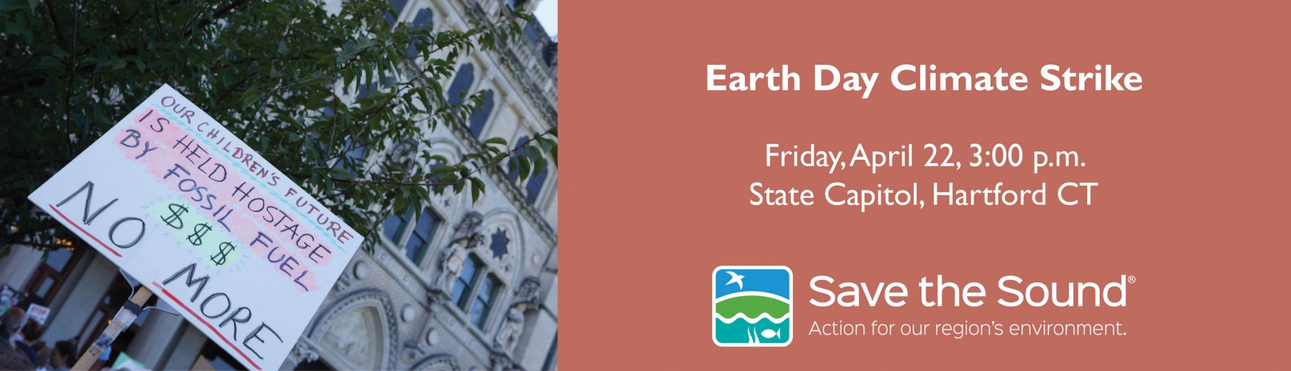 4.22.2022 Earth Day Climate Strike_Stay Engaged - Save the Sound